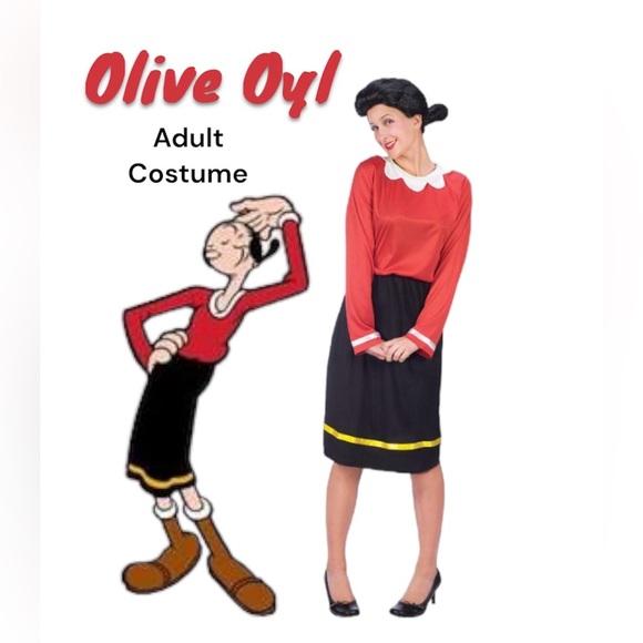 Fun World | Other | Popeye Olive Oyl Womens Costume | Poshmark